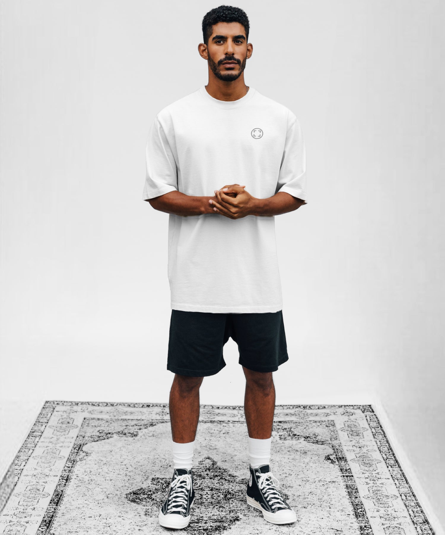 OVERSIZE LOGO T-SHIRT “T5" OFF-WHITE